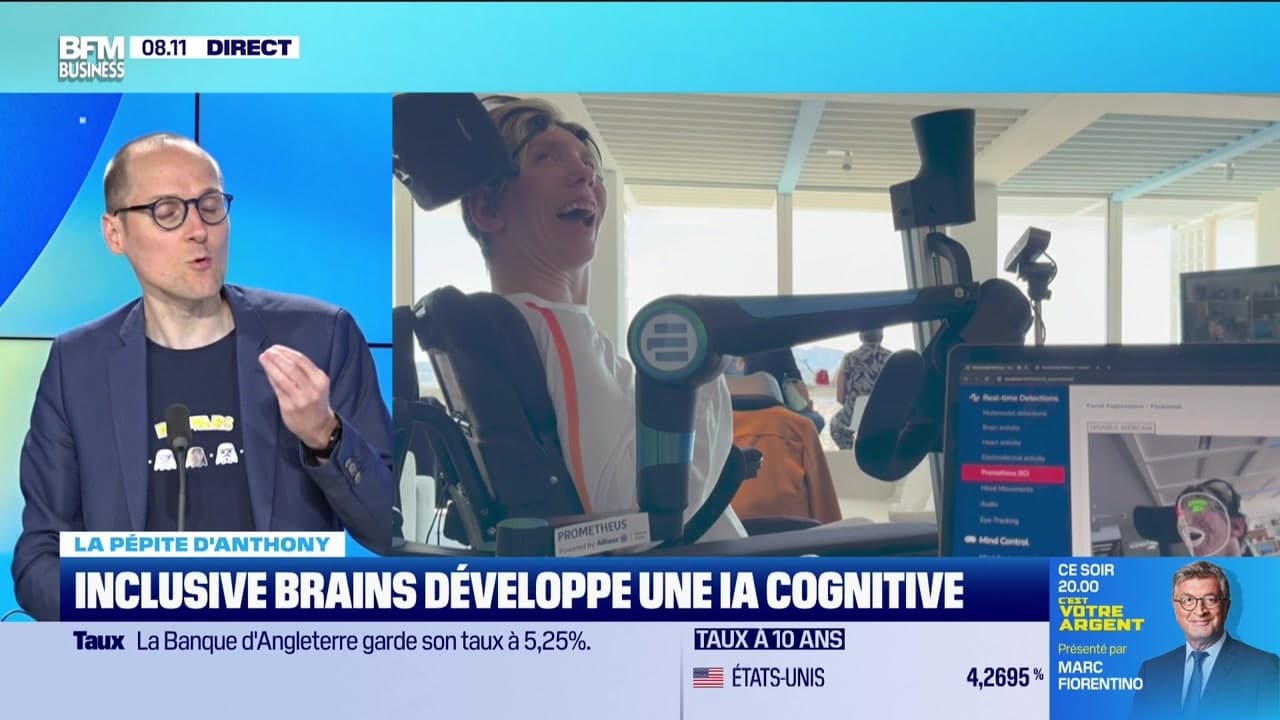 La pépite d’Anthony : Inclusive Brains développe une IA cognitive, par ...