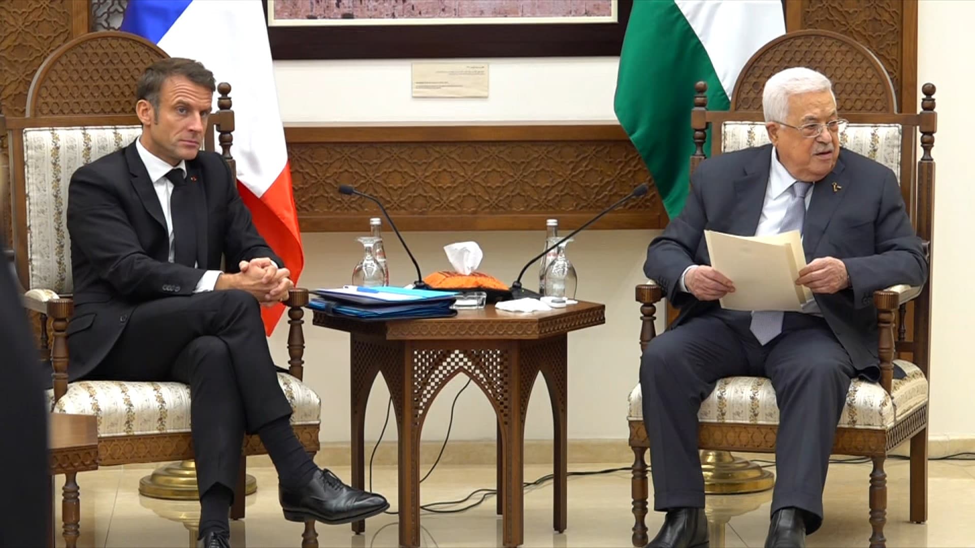 Gaza: Emmanuel Macron adresse ses "pensées" aux civils qui "vivent une ...