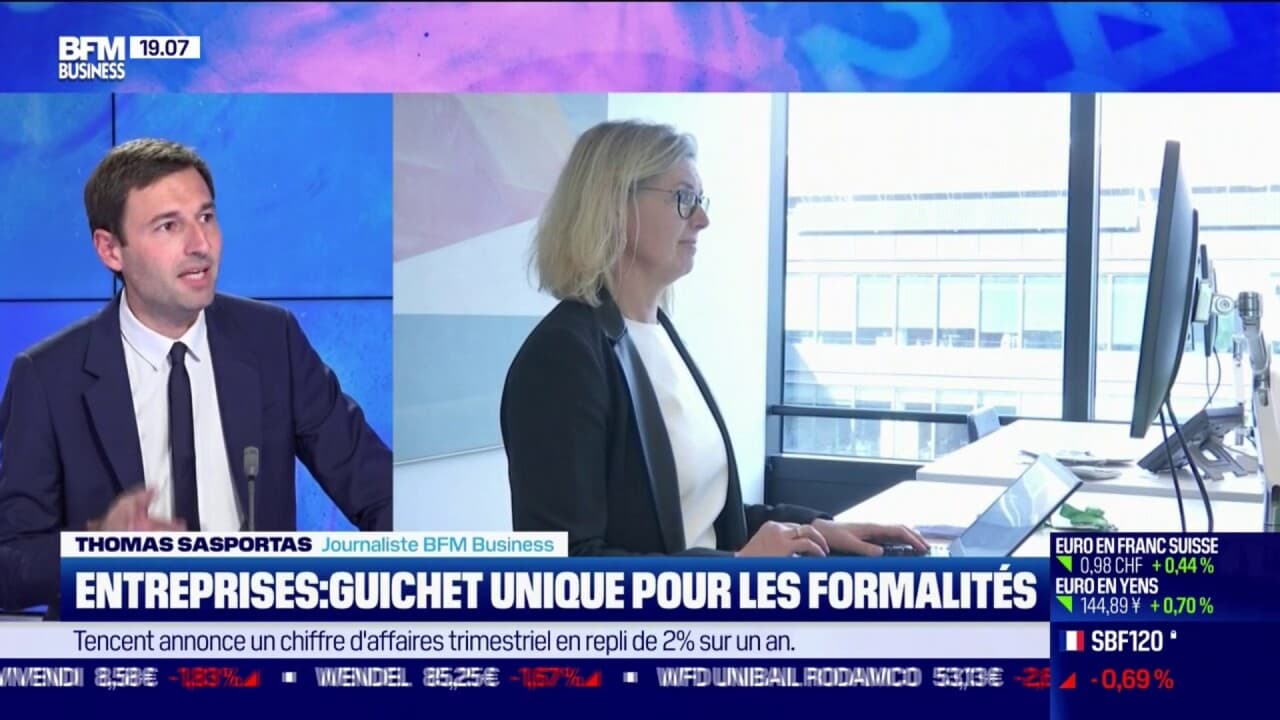 Entreprises: guichet unique pour les formalités