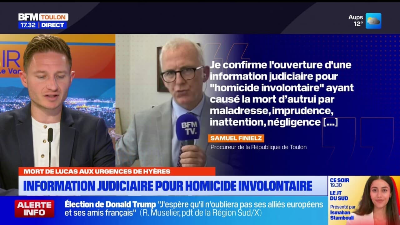 Mort de Lucas aux urgences de Hyères: une information judiciaire ...