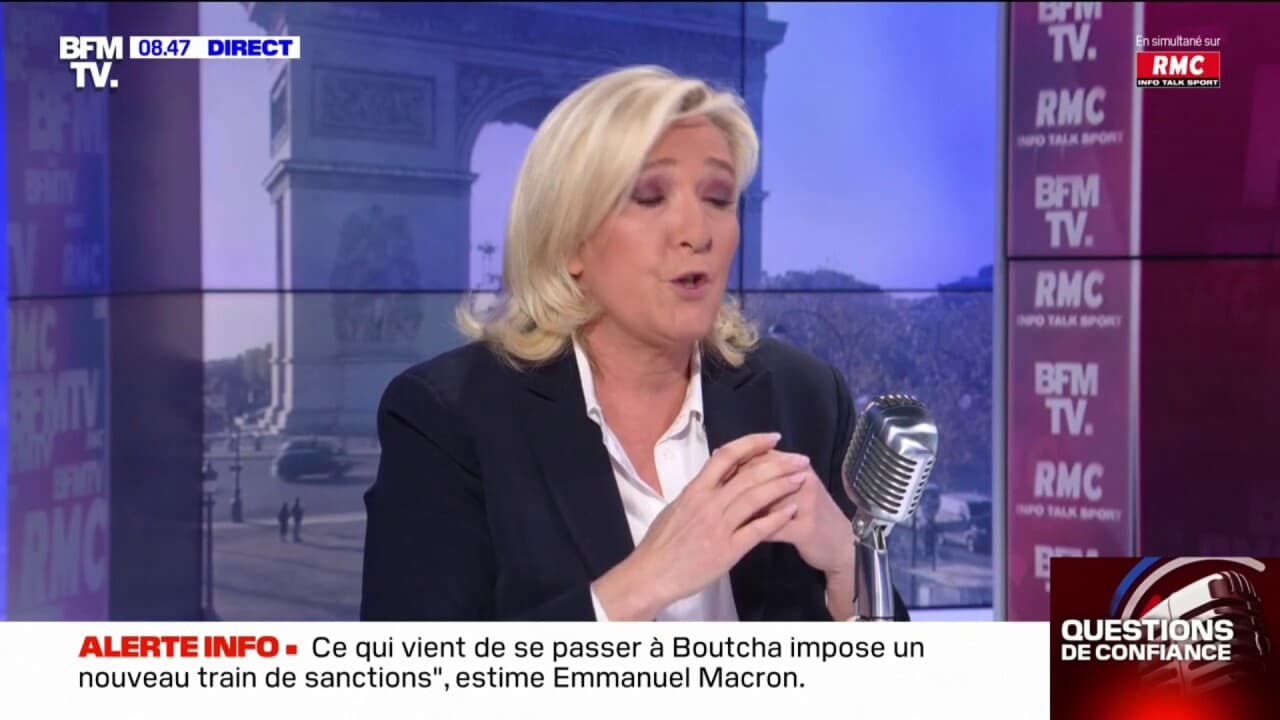 Le Pen détaille son programme sur le plan de l'immigration dans ...