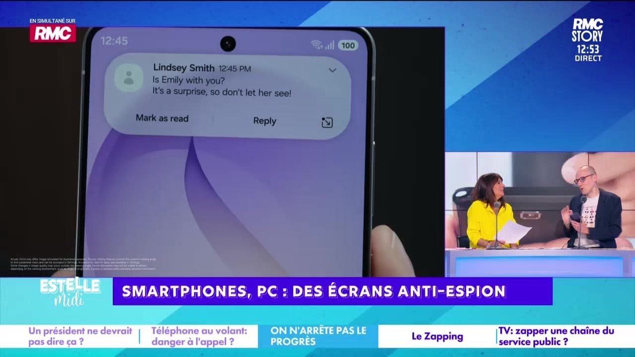On n'arrête pas le progrès : Smartphones, PC... des écrans anti-espion ...