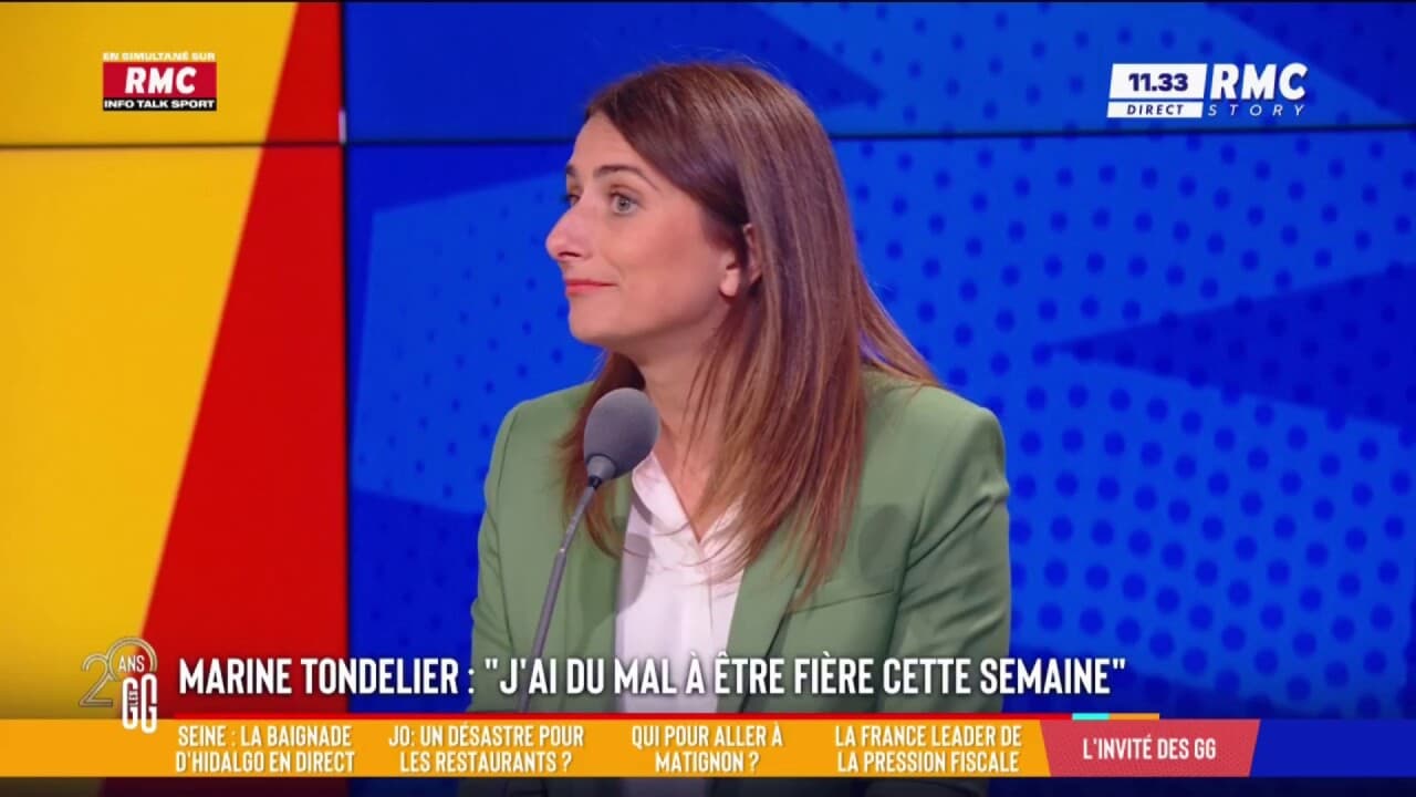 Marine Tondelier voit une femme plutôt qu'un homme à Matignon