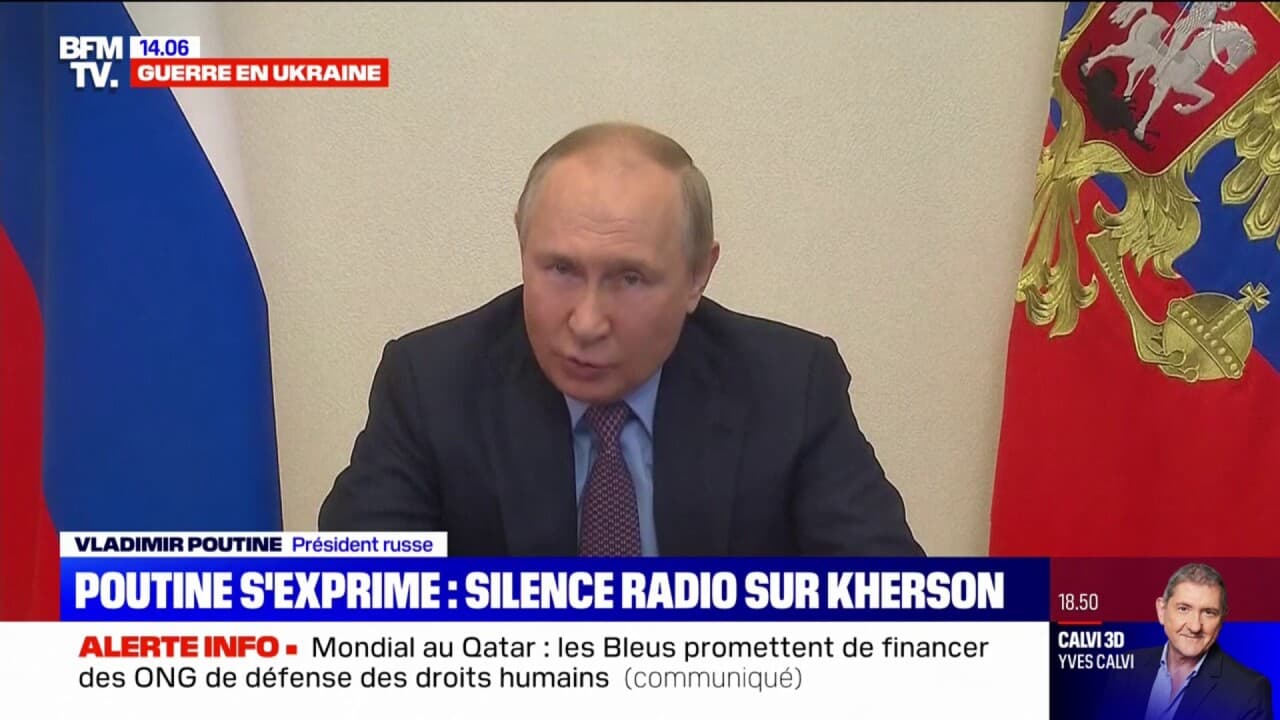 Vladimir Poutine Prend La Parole Pour La Première Fois Depuis La Prise