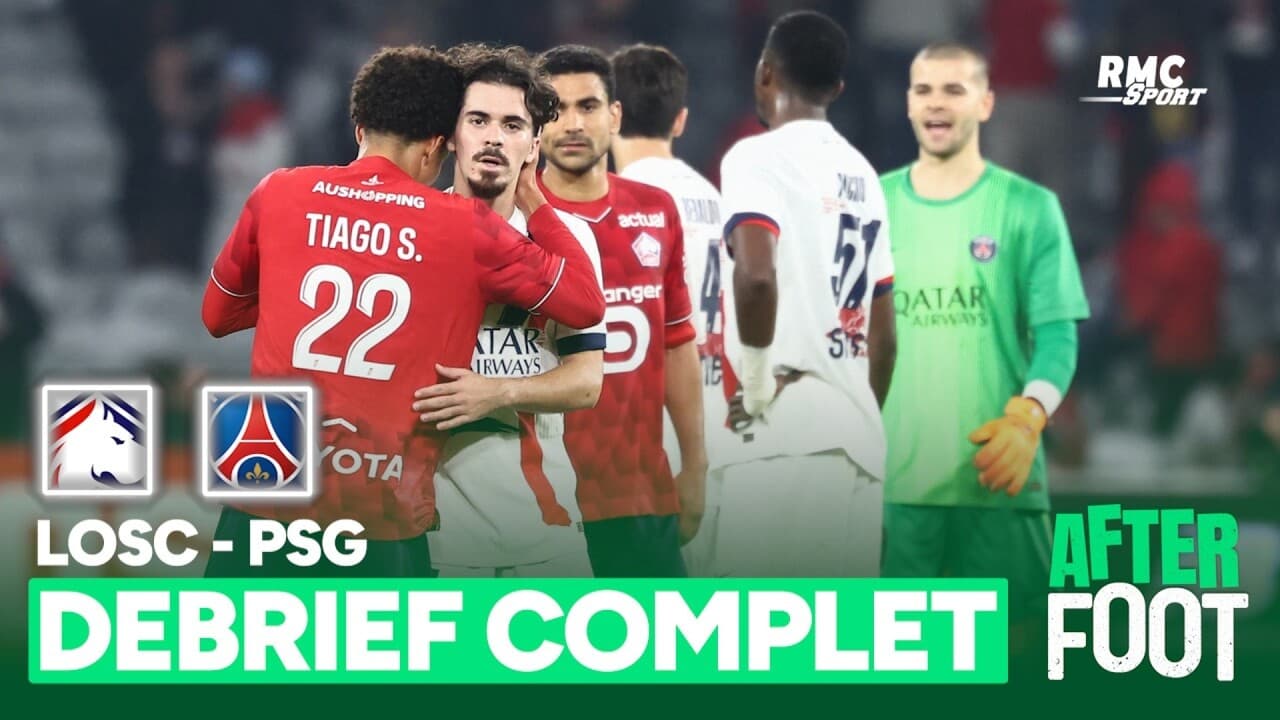 Lille 1-1 PSG : Paris tenu en échec… le débrief complet de l'After foot