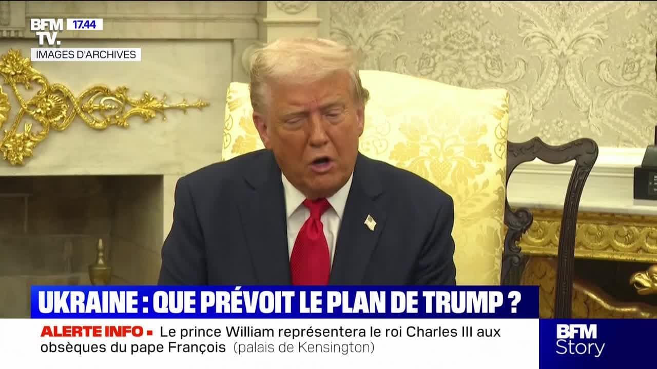 Story 3 : Paix en Ukraine, que prévoit le plan de Trump ? - 22/04