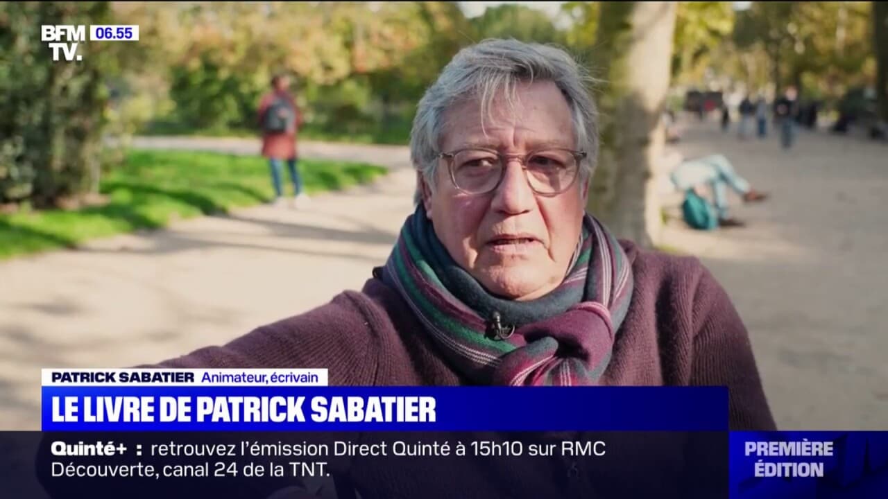 "La lettre": Patrick Sabatier, d'animateur télé à romancier