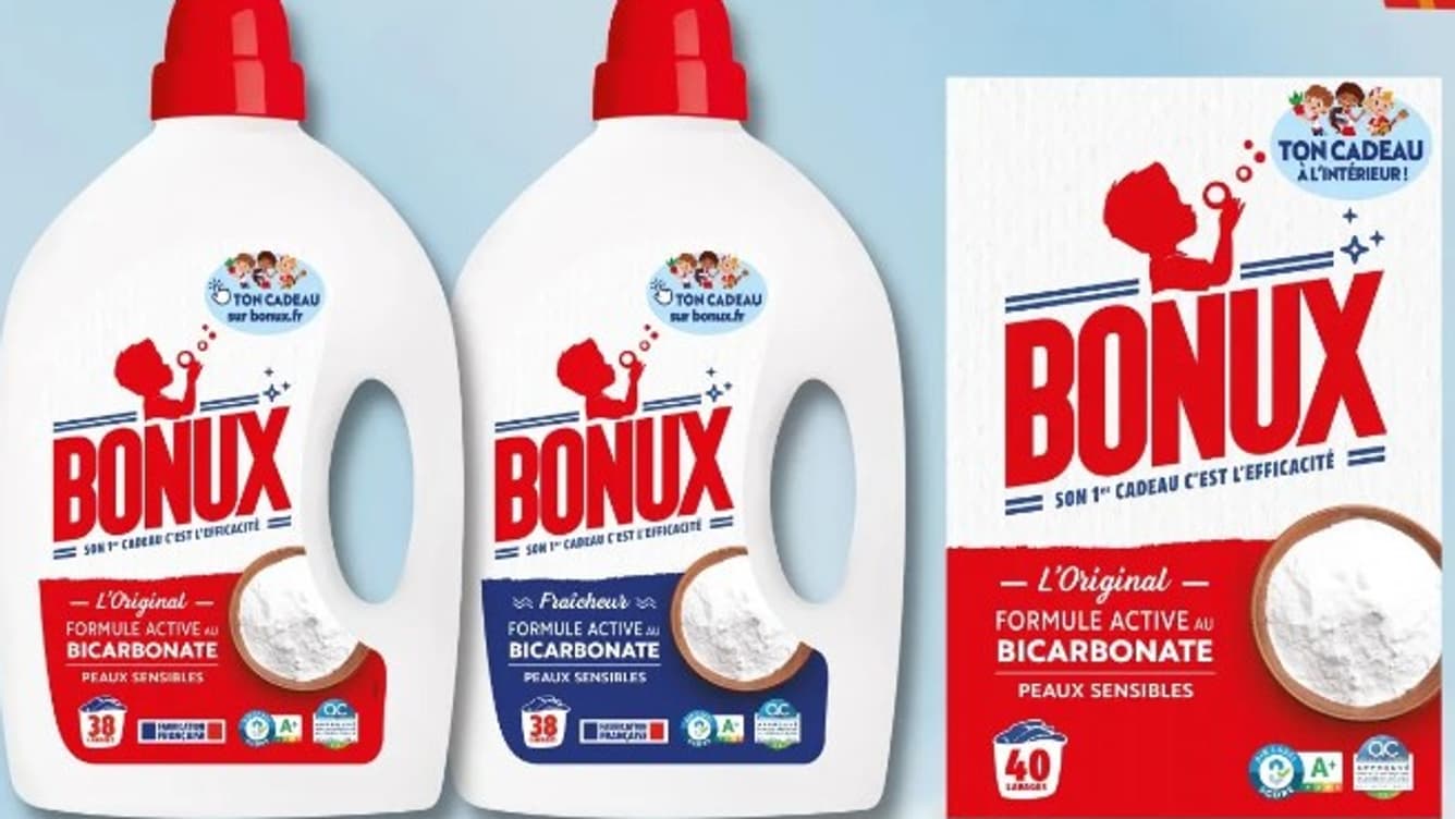 La lessive Bonux est de retour dans les rayons après 10 ans d'absence