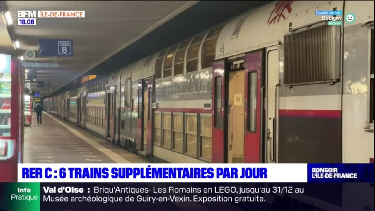 Île-de-France: 6 trains supplémentaires ajoutés chaque jour sur la ...