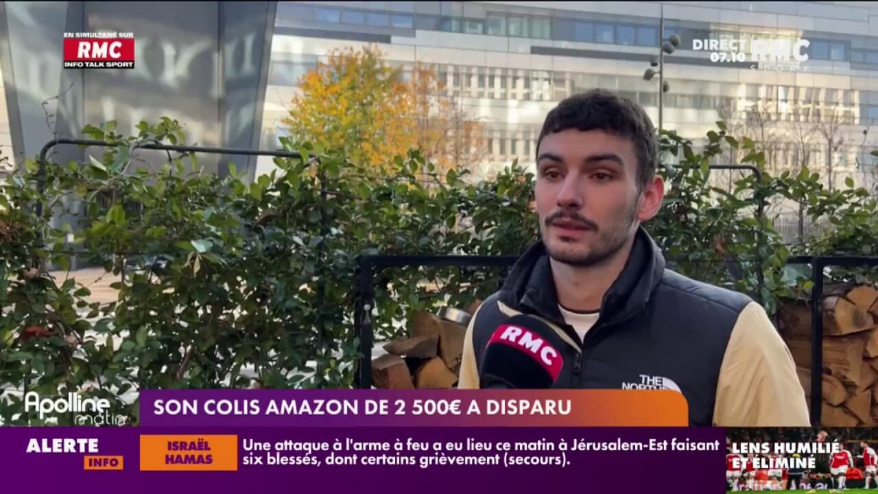 RMC s'engage avec vous - Son colis Amazon de 2 500 euros a disparu