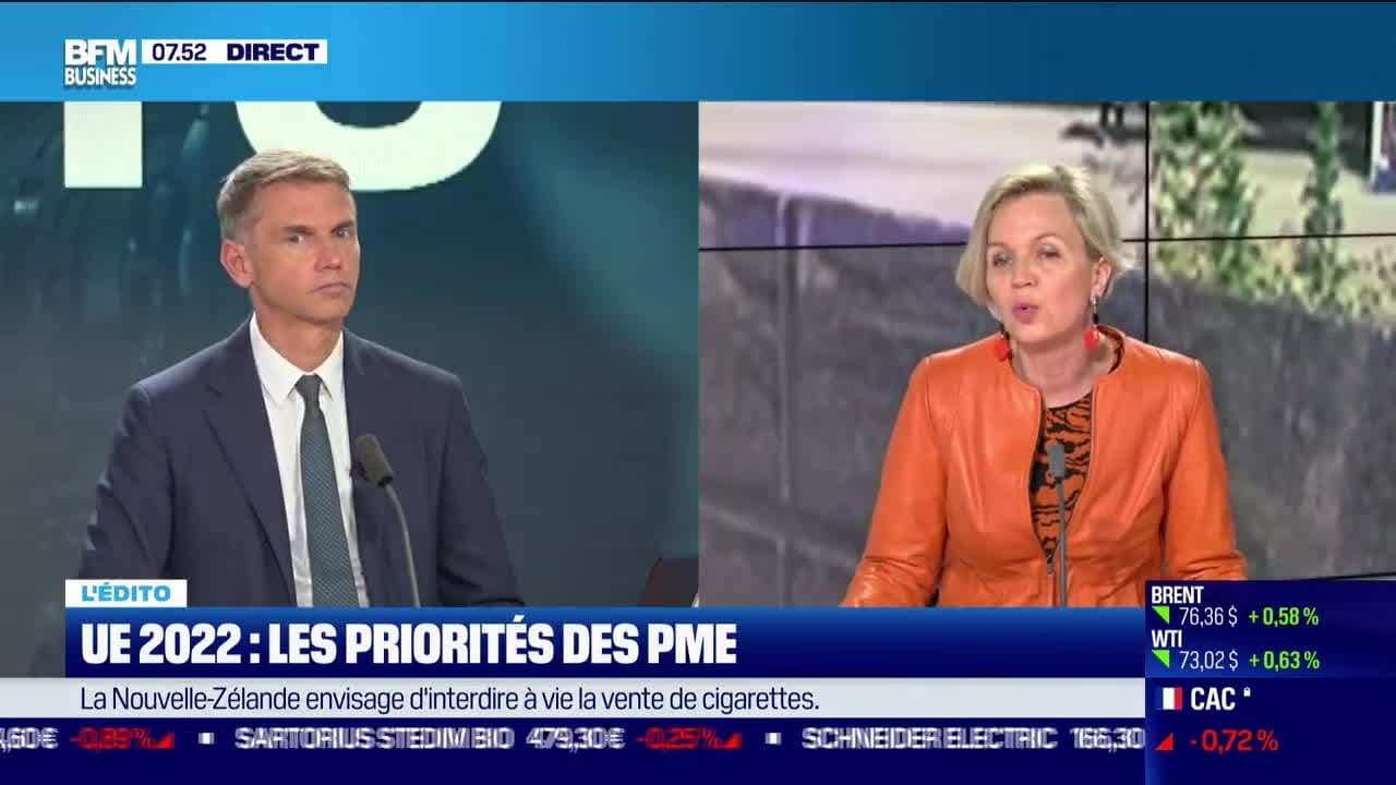 Virginie Calmels : UE 2022, les priorités des PME - 09/12