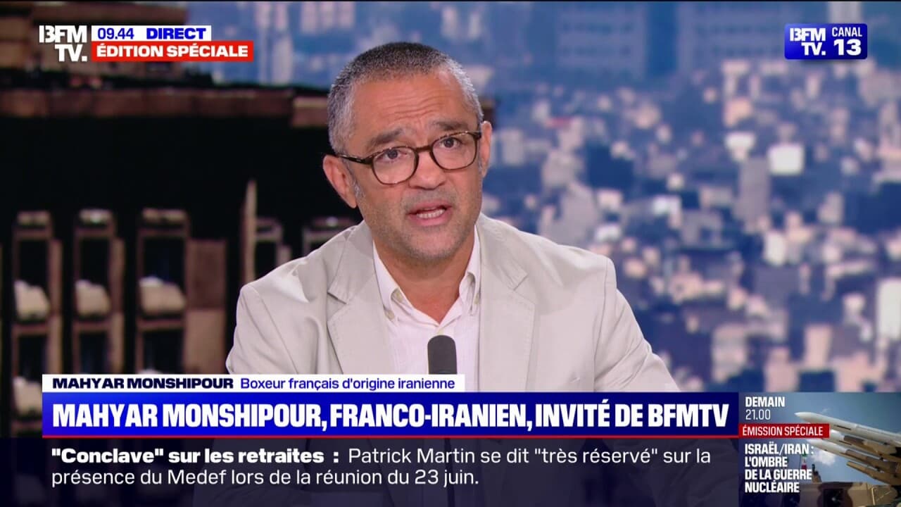 Mahyar Monshipour (boxeur français d'origine iranienne): "Les Iraniens ...