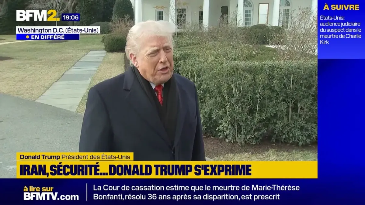 "C'était très gentil": Donald Trump revient sur la médaille du prix ...