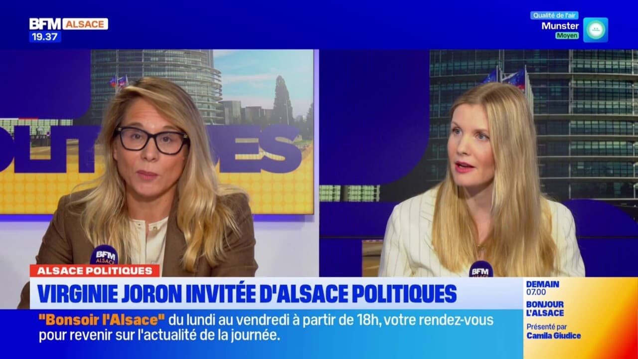Strasbourg: la candidate RN Virginie Joron dénonce une "campagne de ...