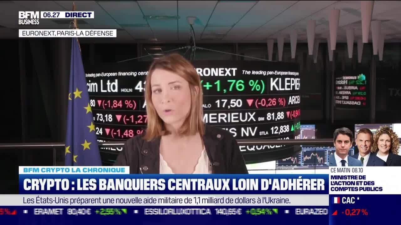 BFM Crypto: Les banquiers centraux loin d'adhérer - 28/09