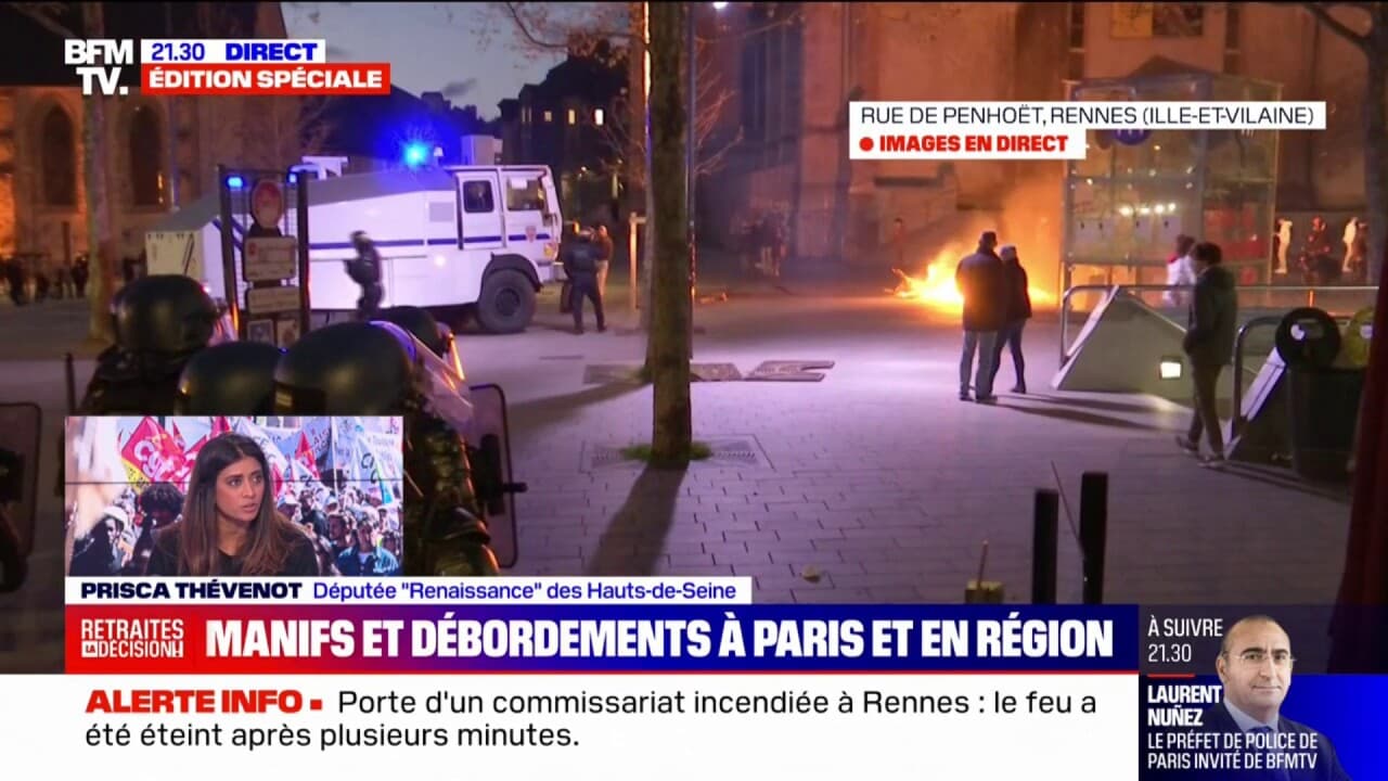 Prisca Thévenot (Renaissance): "Manifester oui, appeler à saccager et ...