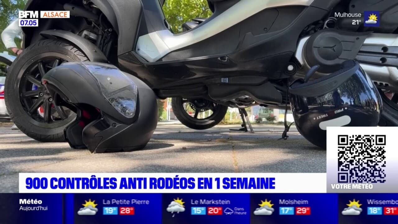 Bas-Rhin: 900 contrôles anti-rodéos urbains en une semaine