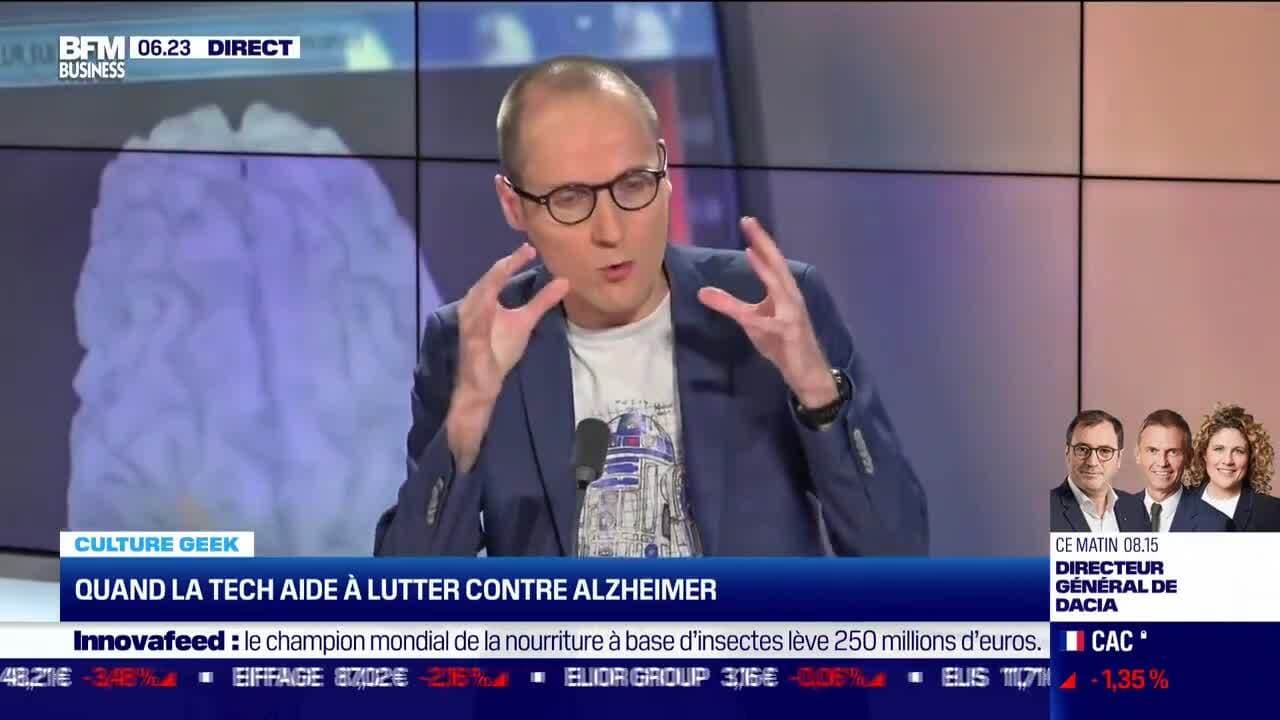 Culture Geek :Quand la tech aide à lutter contre Alzheimer, par Anthony Morel - 21/09