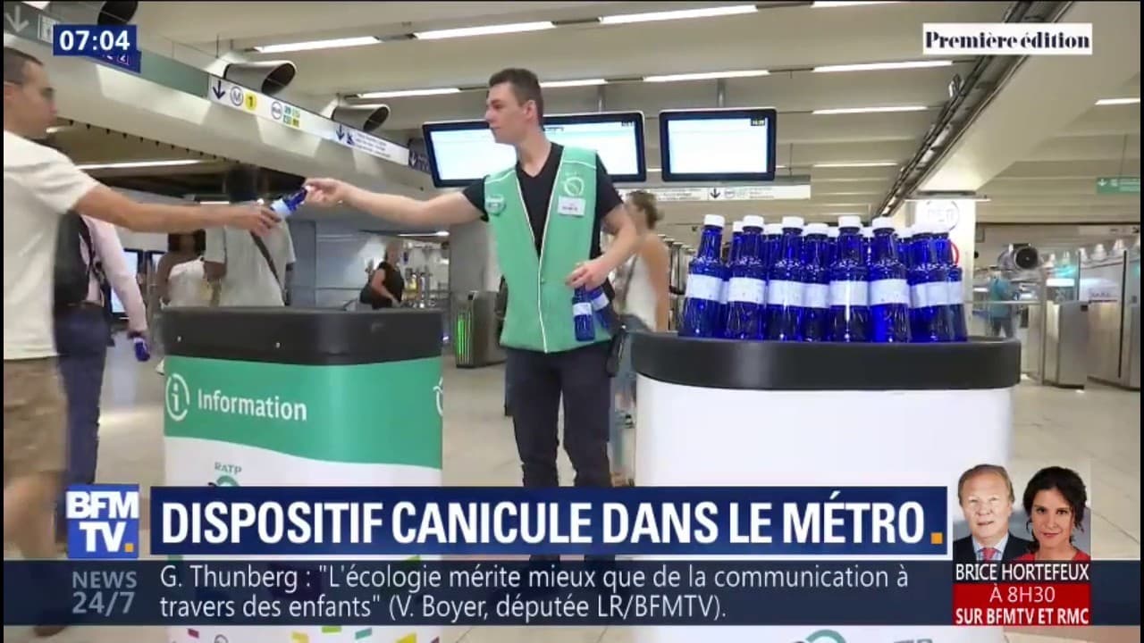 Distribution Deau Messages Dalerte Comment La Ratp Gère La