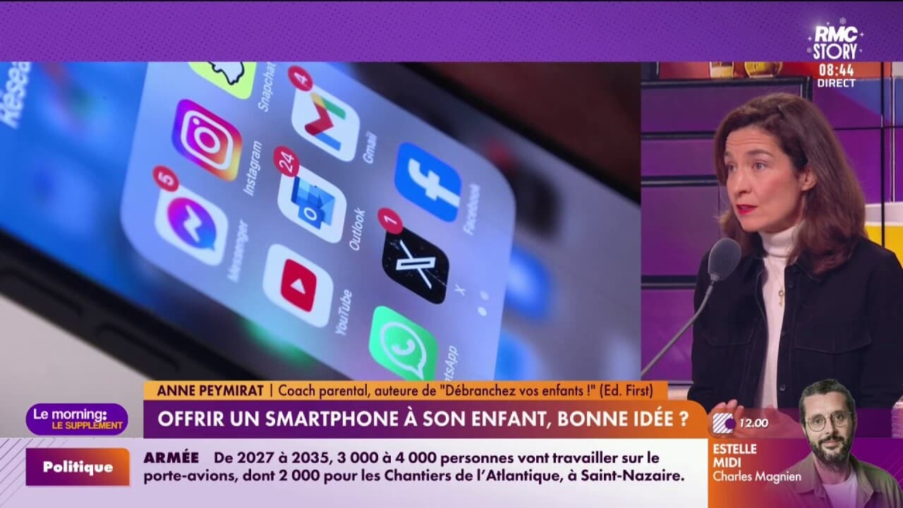 Est-ce une bonne idée d'offrir un smartphone à son enfant? la réponse d ...