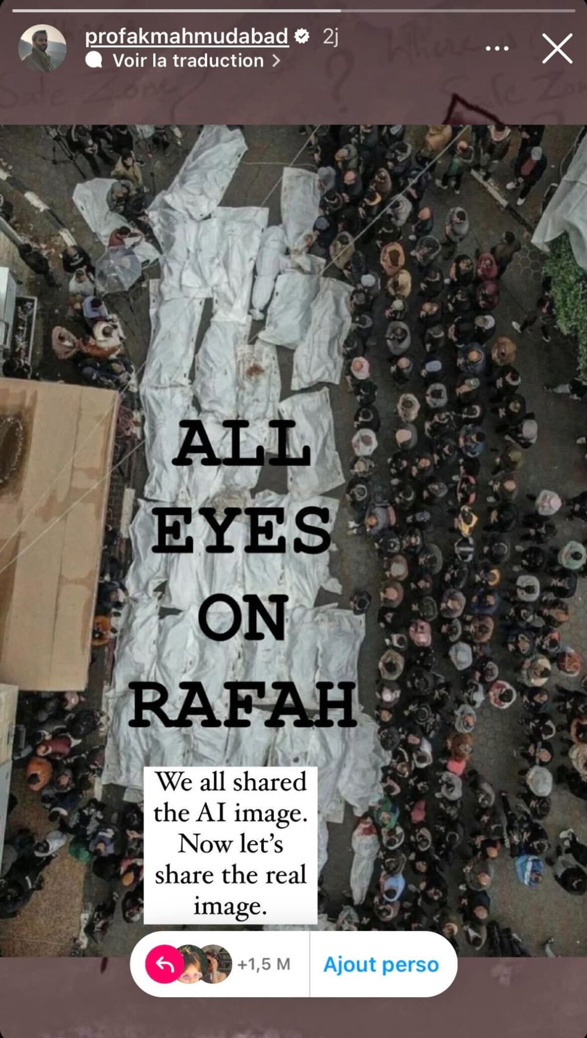"All eyes on Rafah": sur Instagram, un "véritable cliché" veut montrer ...