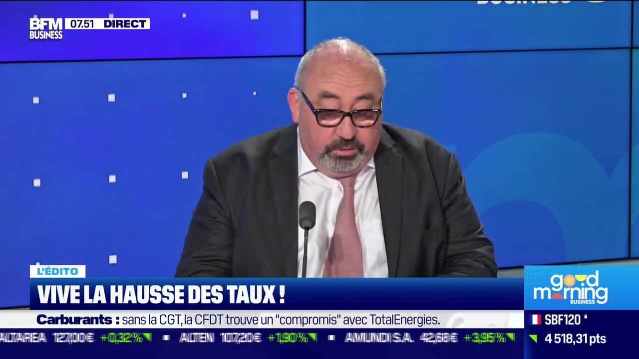 Emmanuel Lechypre : Vive la hausse des taux ! - 14/10