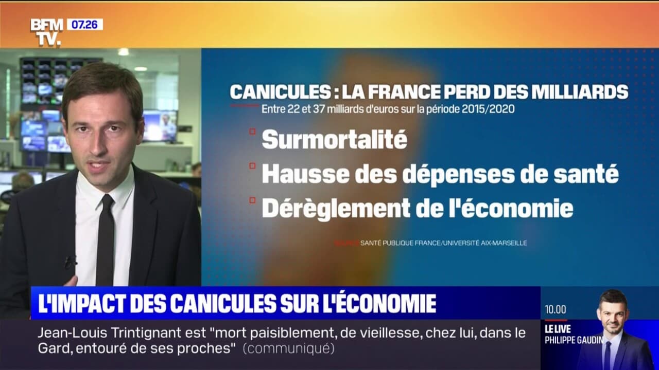 Les canicules ont coûté entre 22 et 37 milliards d'euros à la France ...