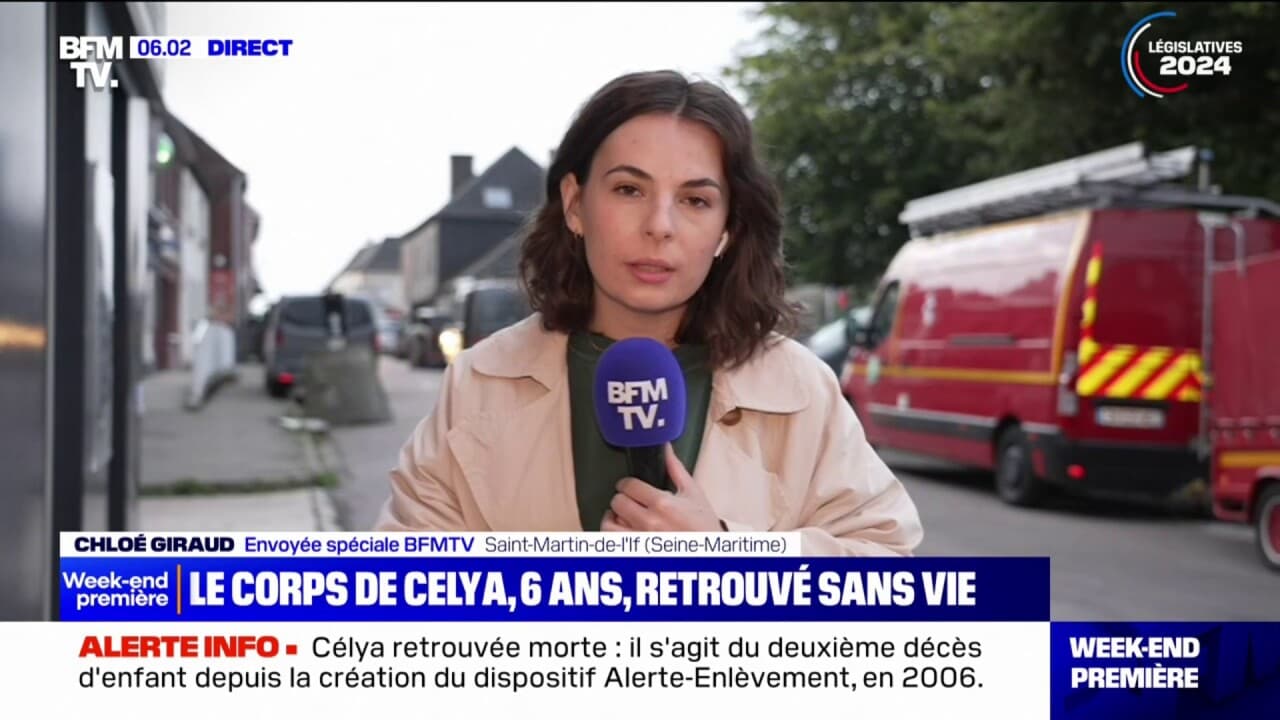 Fillette enlevée en Seine-Maritime: le corps de Celya, 6 ans, retrouvé ...