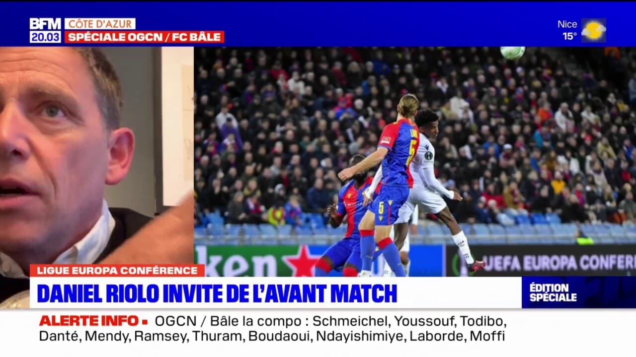 OGC Nice-Bâle: "n'est qu'une étape" pour Daniel Riolo, journaliste éditorialiste RMC