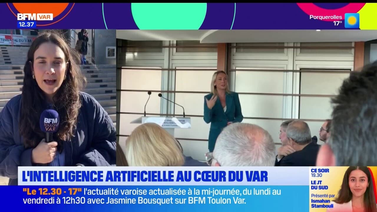 Var: les usages de l'IA abordés en présence de maires varois au conseil départemental