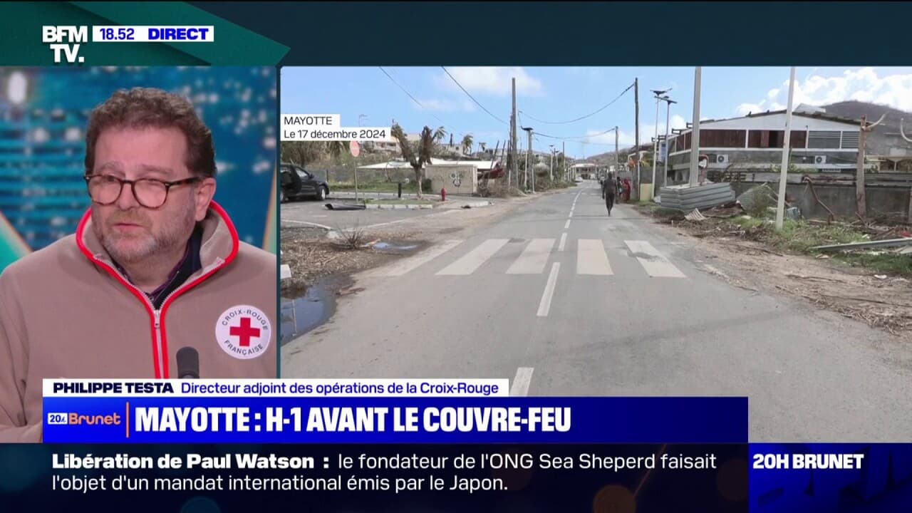 Cyclone Chido à Mayotte: 200 volontaires de la Croix-Rouge injoignables