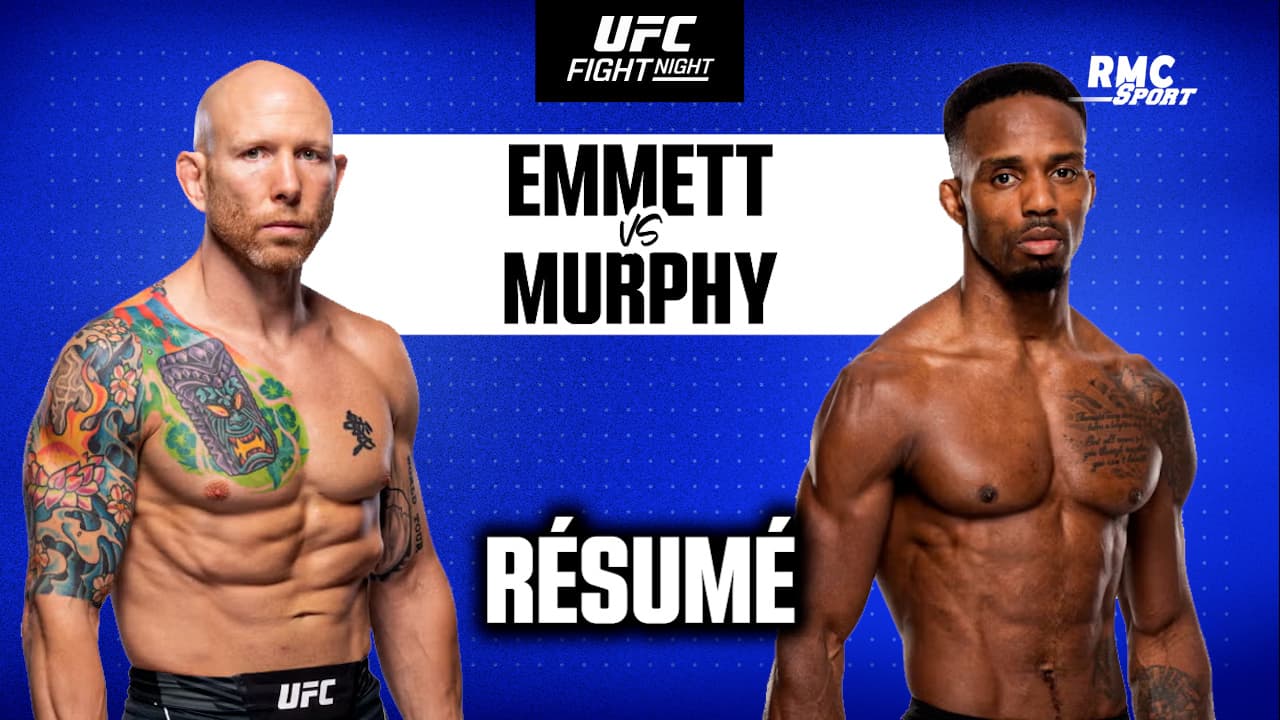 Résumé UFC : Murphy vs Emmett, le Britannique est-il toujours invaincu