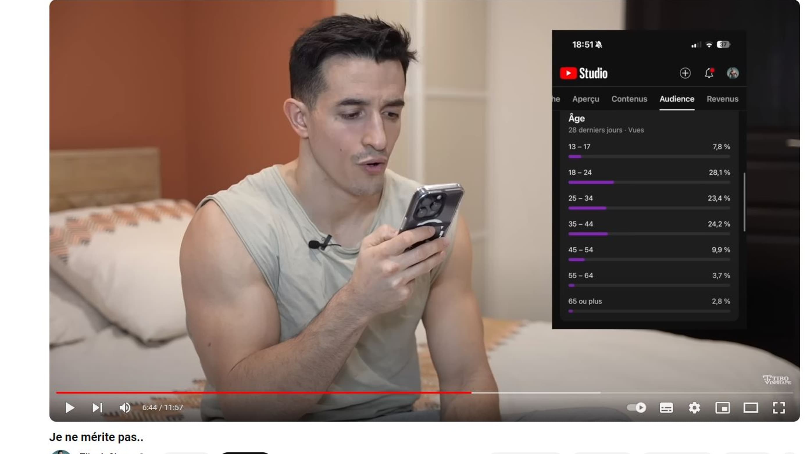 Sportifs, étrangers, hommes? Qui sont les abonnés de Tibo InShape, le ...