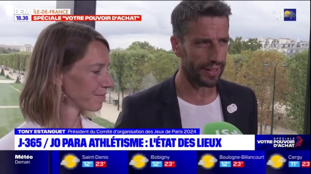 Jeux Paralympiques: à un an de la cérémonie d'ouverture, Tony Estanguet fait le bilan