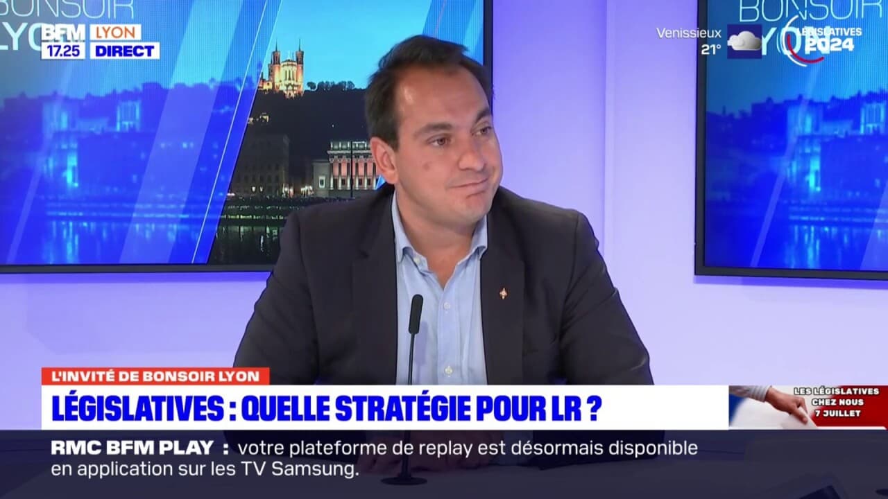 Législatives dans le Rhône: Pierre Oliver "ni pour le RN ni pour le NFP"