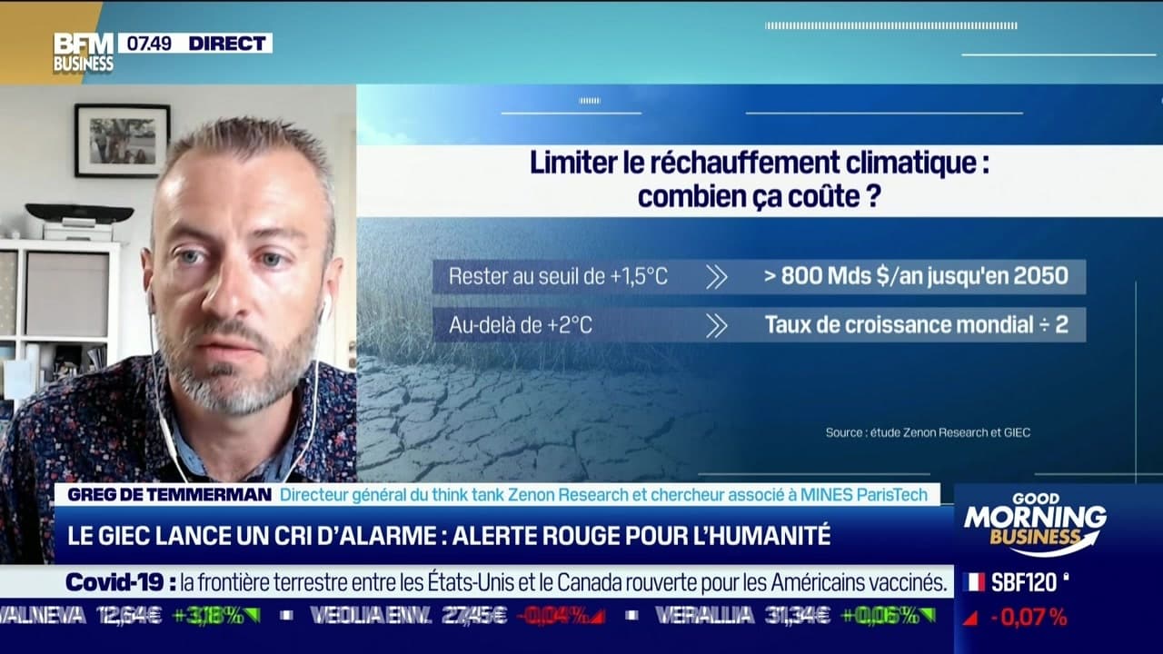 Greg De Temmerman (Zenon Research) : Le GIEC lance un cri d'alarme ...
