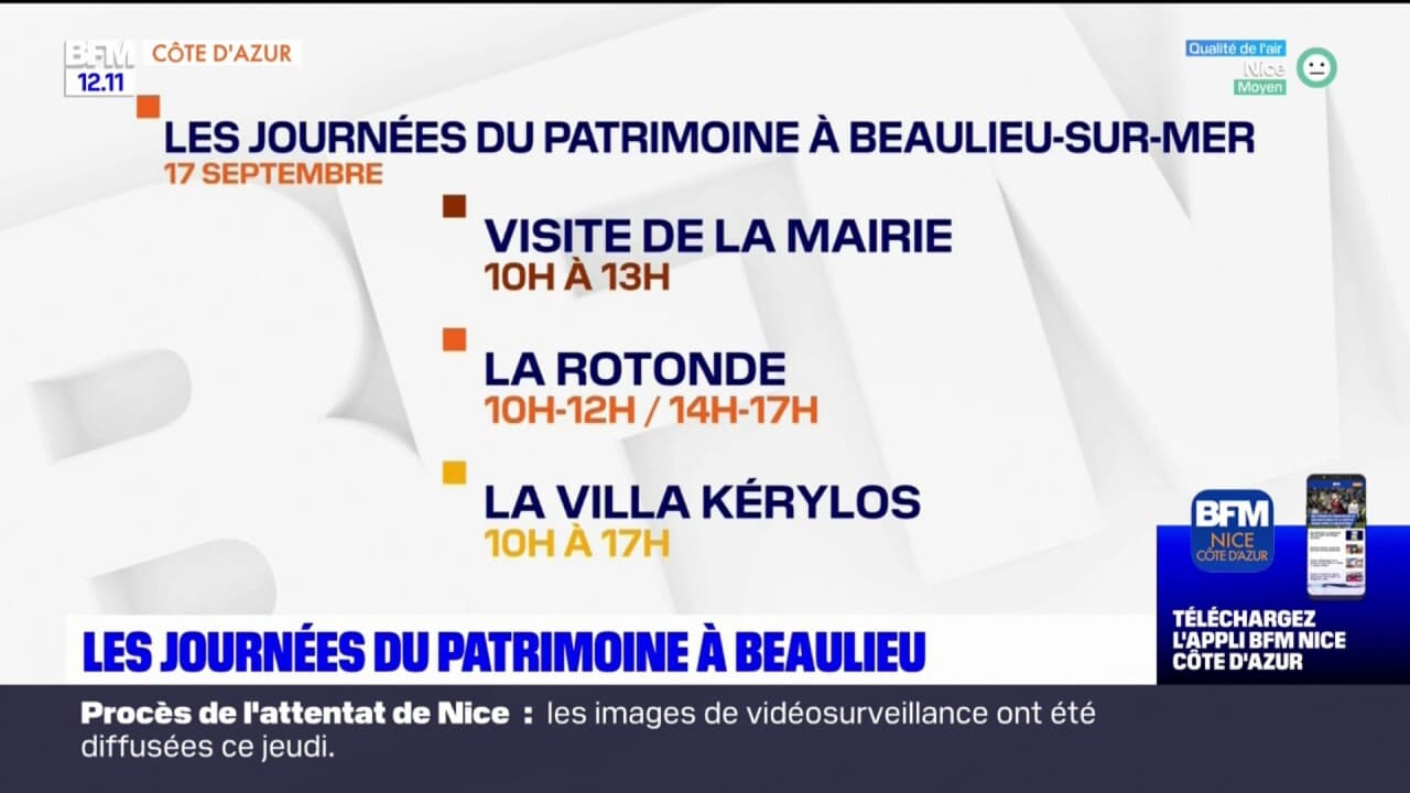 Journées du Patrimoine 2022: nos idées sorties à Beaulieu-sur-Mer