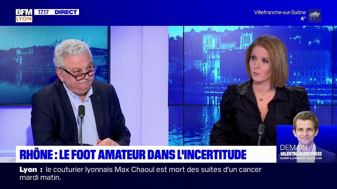 Pascal Parent, président de la ligue de football AURA, invité de ...