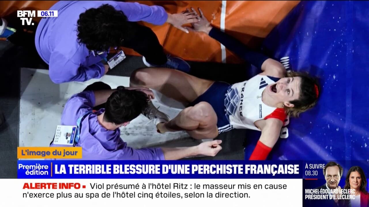 La perchiste Margot Chevrier grièvement blessée à la cheville