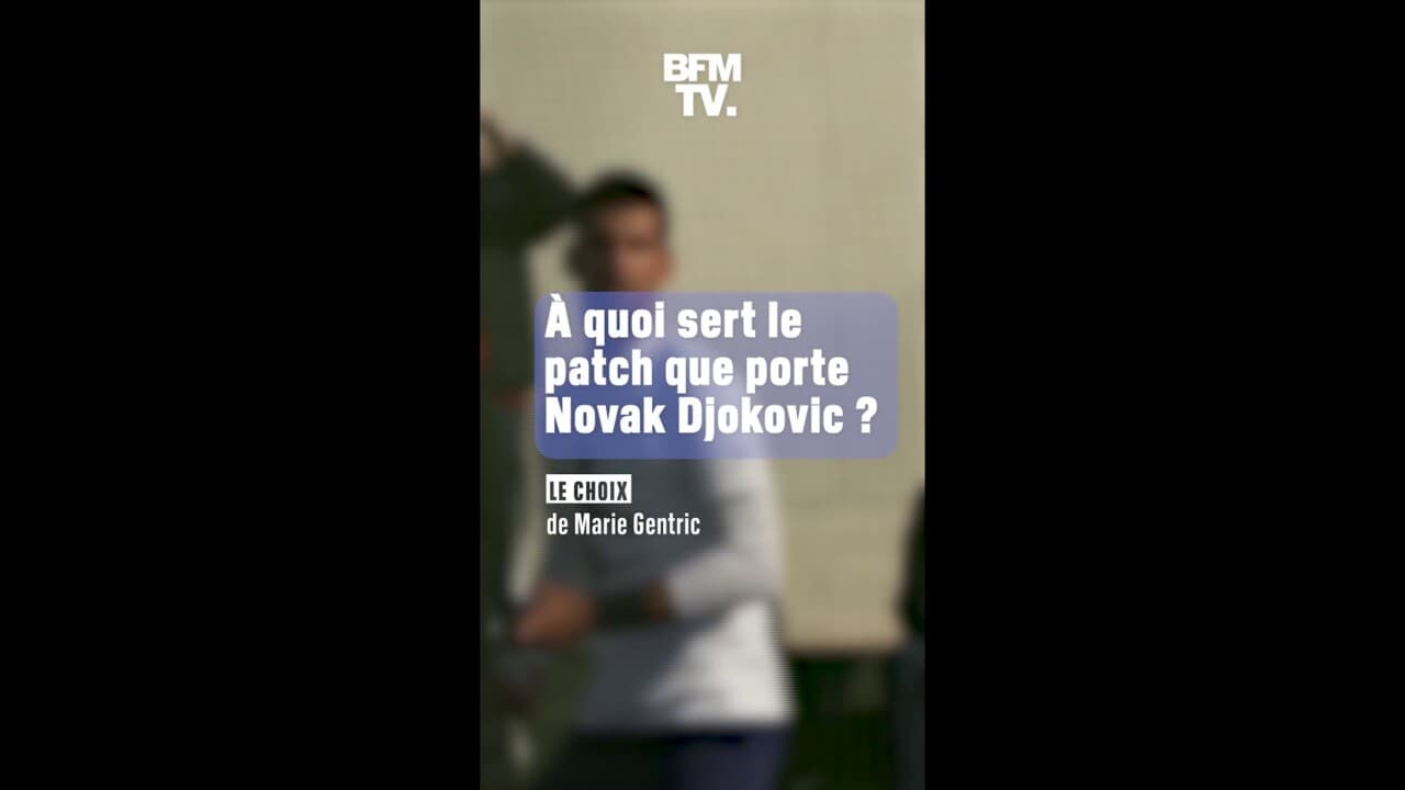 À quoi sert le patch que porte Novak Djokovic sur le corps?