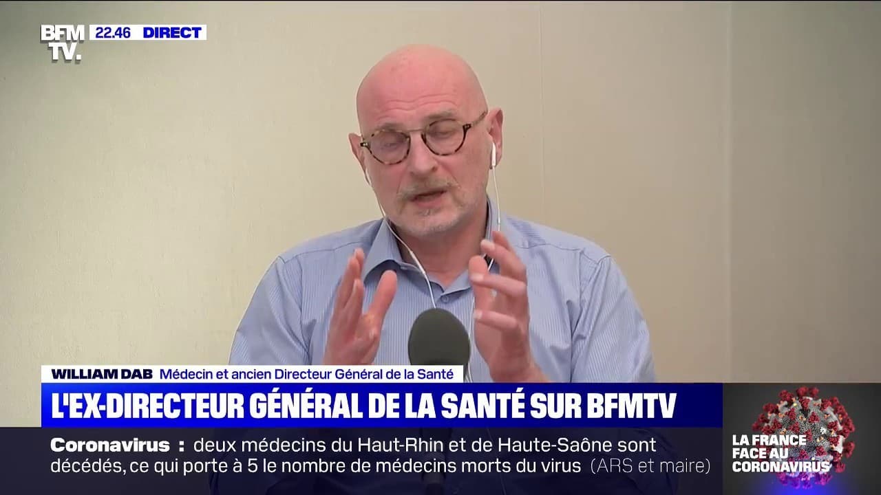 William Dab, ancien directeur général de la Santé: "Potentiellement, il ...