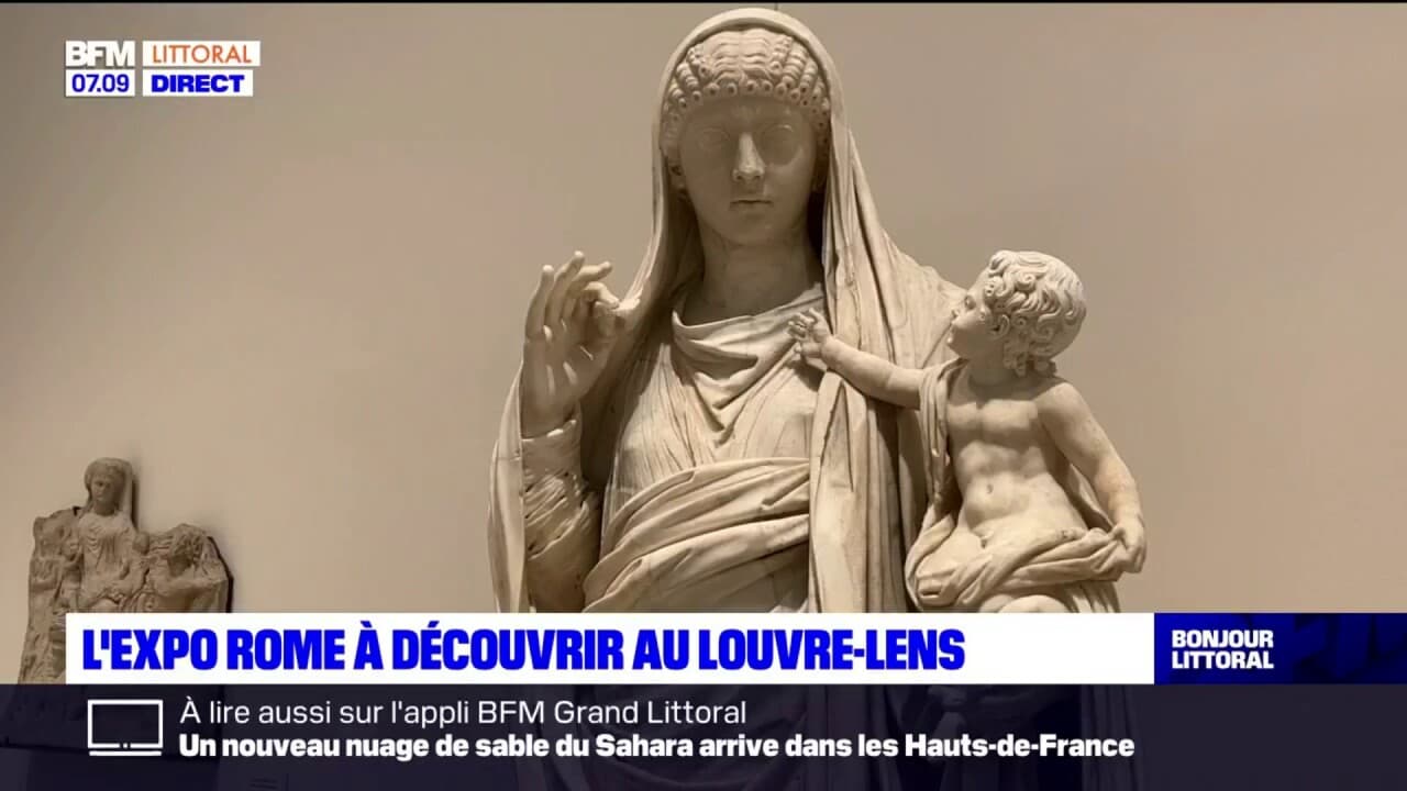 Louvre-Lens: visite guidée de l'exposition "Rome, la cité et l'empire"