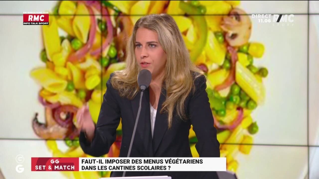 Deux repas végétariens par semaine dans les cantines ? Sarah Saldmann ...