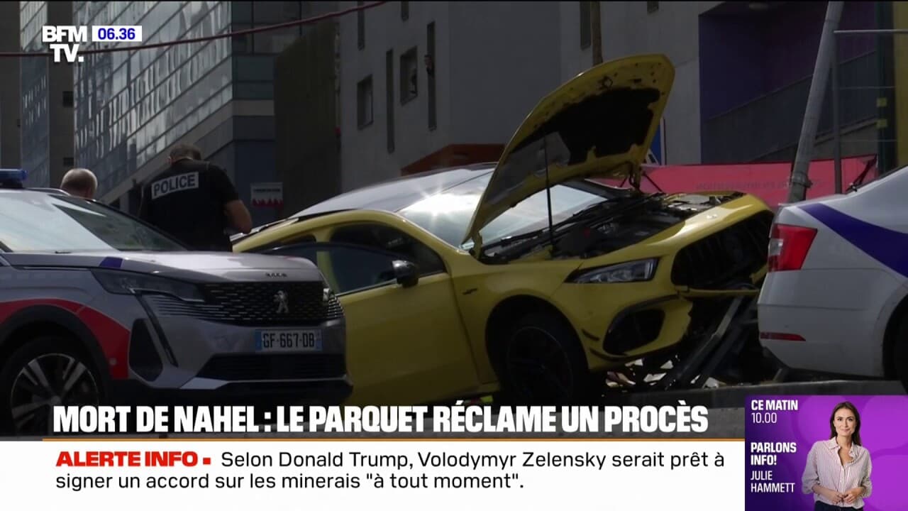 Mort de Nahel: le parquet requiert un procès pour meurtre contre le ...