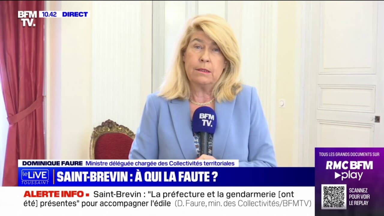 Dominique Faure, ministre déléguée chargée des Collectivités ...