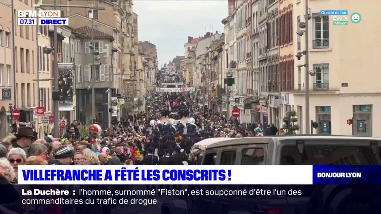 Villefranche: des milliers de personnes ont défilé pour les conscrits