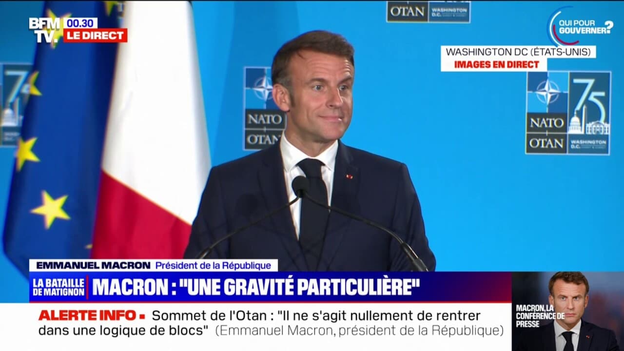 Emmanuel Macron: "Il est urgent de parvenir à un cessez-le-feu à Gaza ...