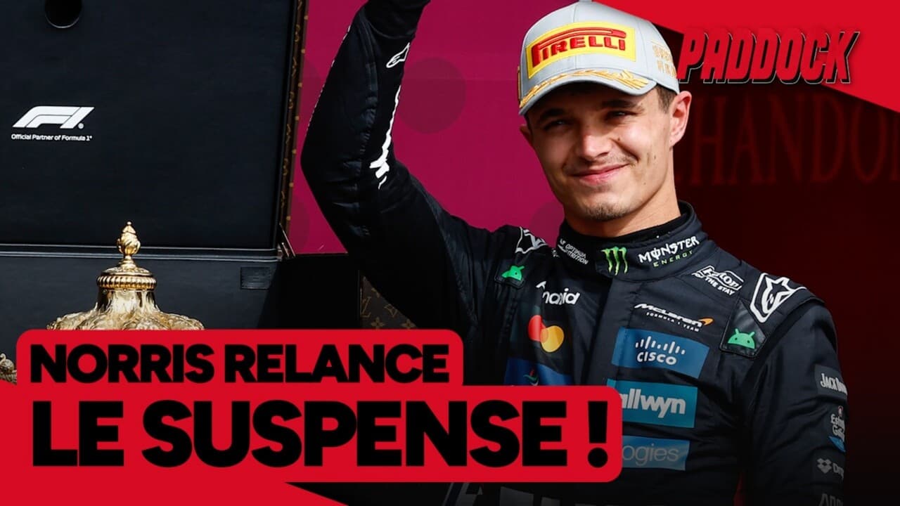 F1 : Norris, une victoire "qui va lui faire du bien mentalement"