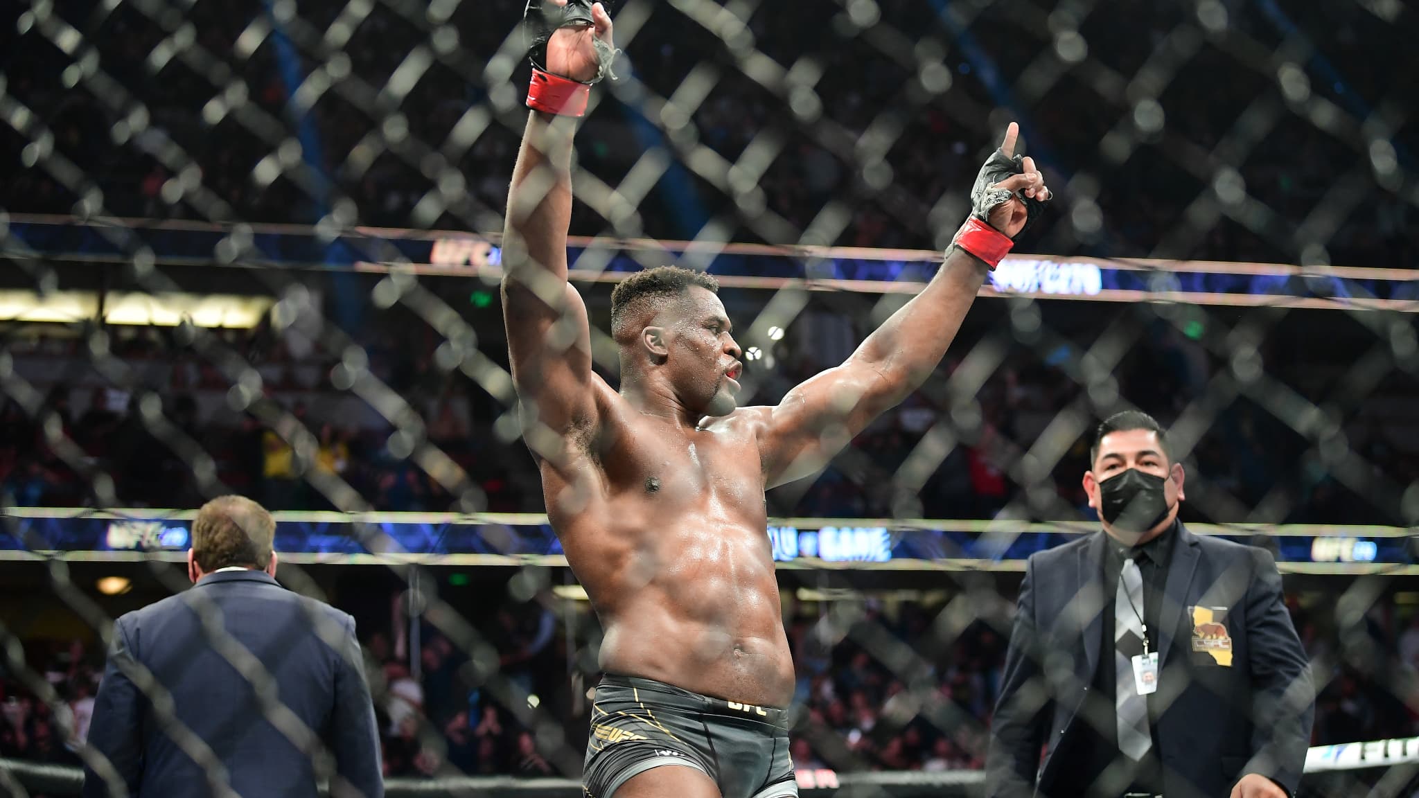 UFC: takedown et lutte au sol, comment Ngannou a réussi à dominer Gane