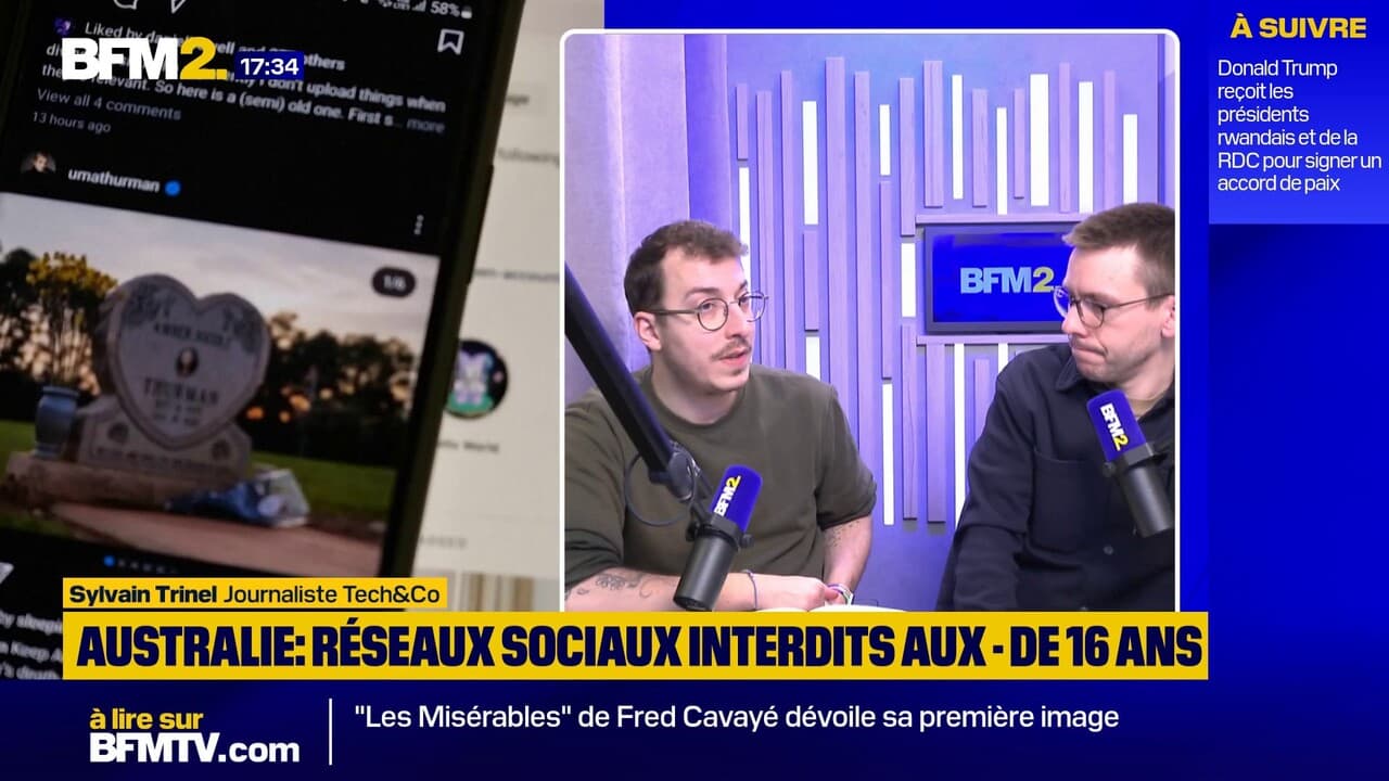 Réseaux sociaux interdits aux moins de 16 ans en Australie: bientôt la ...